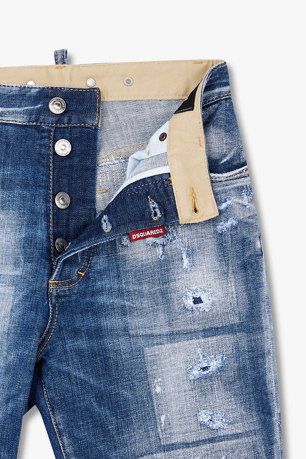 Dsquared2디스퀘어드2 여성 워시드 데미지 보스턴 진 Boston Sivillage 에스아이빌리지