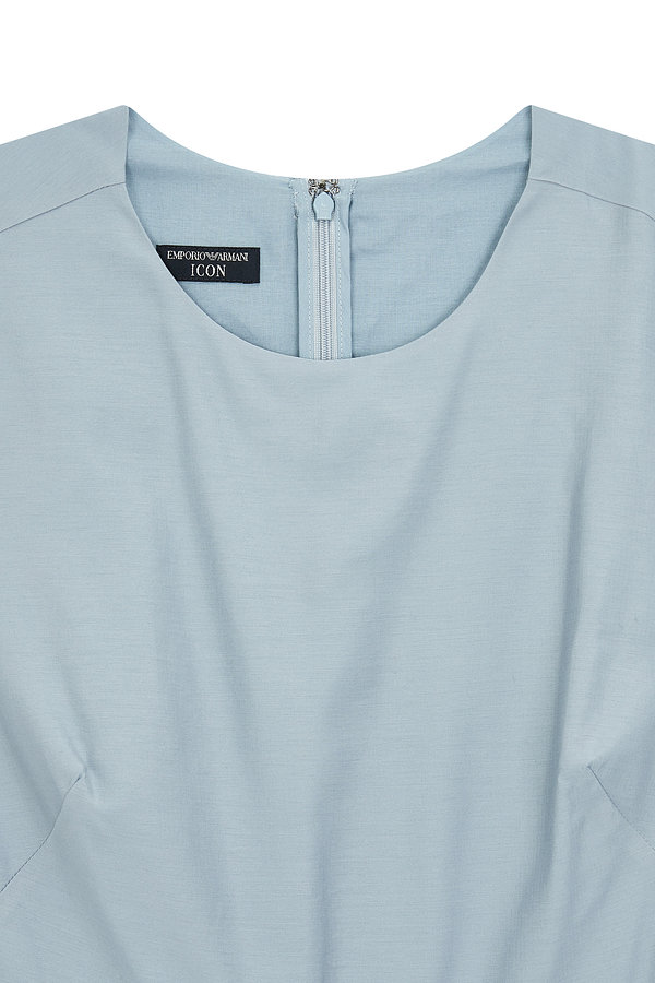 Emporio Armani엠포리오 아르마니 여성 플리티드 레더 벨트 원피스 Sivillage 에스아이빌리지