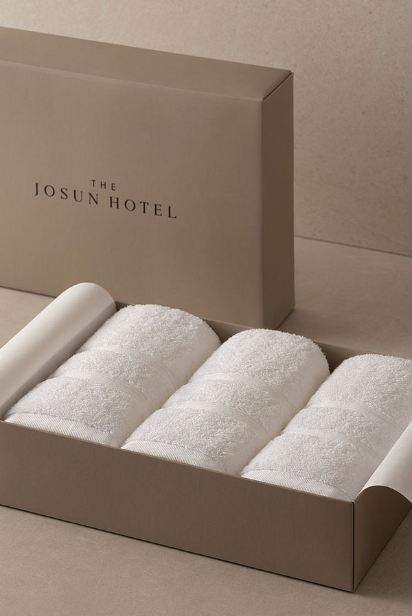 The Josun Hotel더조선호텔 조선호텔 프리미엄 페이스타월세트 3매 세트 Sivillage 에스아이빌리지