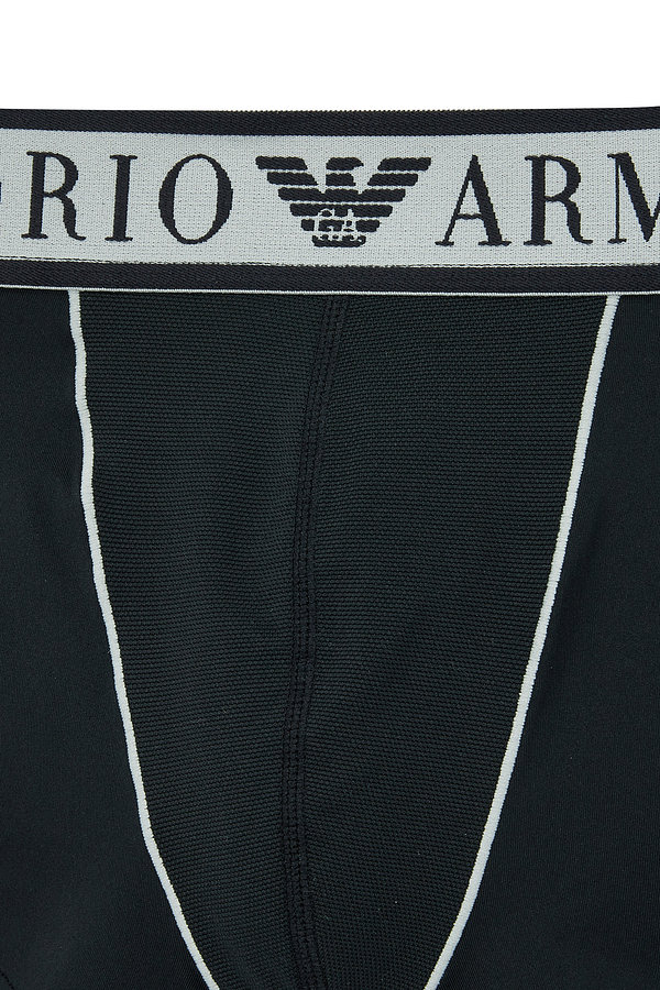Emporio Armani Underwear엠포리오 아르마니 언더웨어 남성 라인 포인트 메쉬 패치 드로즈 Si