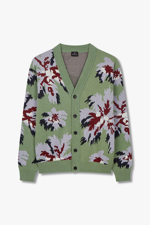 Paul Smith폴스미스 Ps Paul Smith 자카드 플로럴 가디건 Sivillage 에스아이빌리지