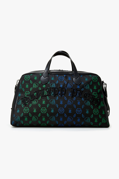 Philipp Plein Golf필립플레인 골프 Men 스컬 레인보우 자카드 보스턴백 Sivillage 에스아이빌리지